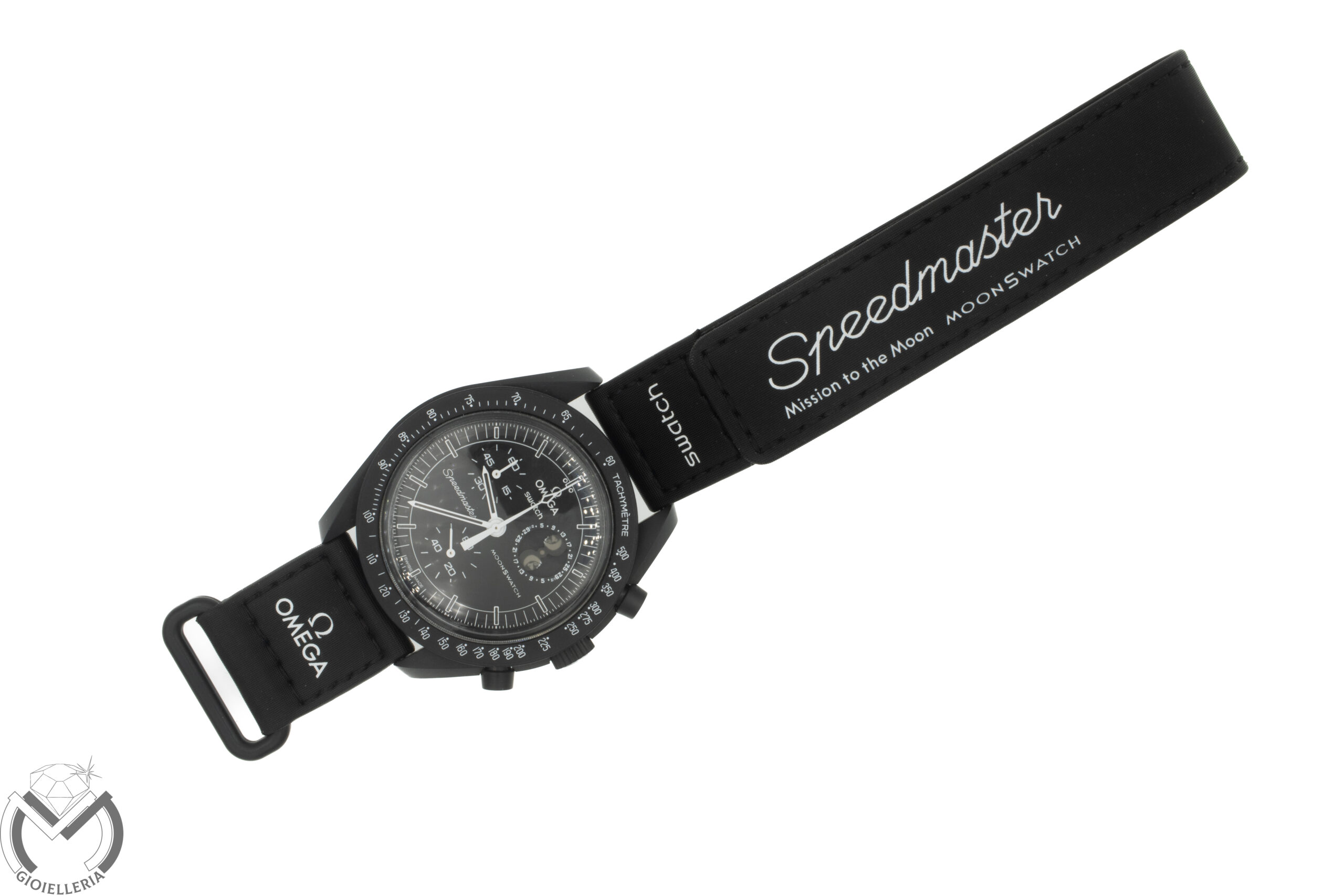 Orologio SWATCH Bioceramic MoonSwatch New Moon Snoopy SO33B700 Quarzo ...
